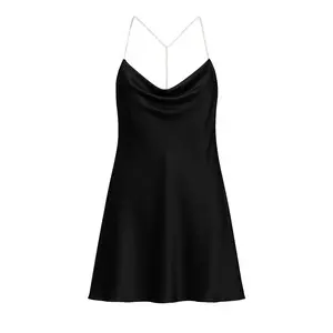 BY NOA RAWITZ Silk Mini Dress - Black