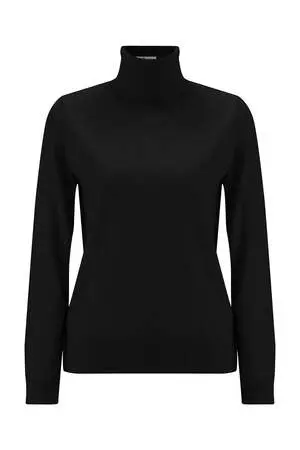PERALUNA Valeria Fine Turtleneck Pullover Anthracite - Grey