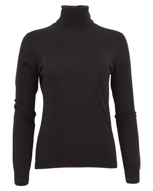 LORDS OF HARLECH Rona Turtleneck Sweater - Black