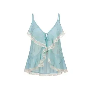 GLAM ON YOU Azzura Top - Blue