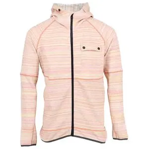 LORDS OF HARLECH Hood Jacket In Gold Spacedye