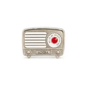 ADIBA Love, On Air Brooch - Silver