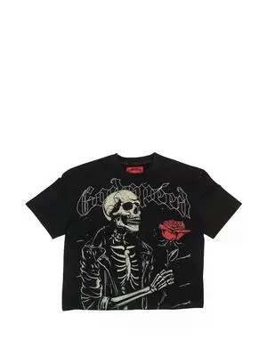 GODSPEED Valentine Skeleton-print T-shirt - Black