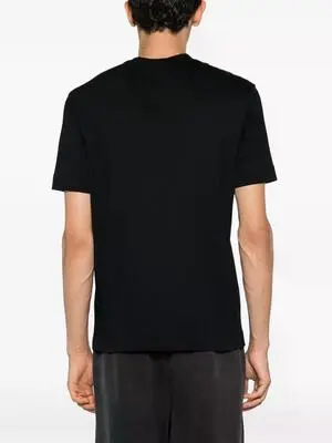 Emporio Armani Logo-flocked T-shirt