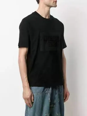 DIESEL® Logo-patch T-shirt - Black