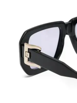 Balmain Anthem Ii Geometric-frame Sunglasses