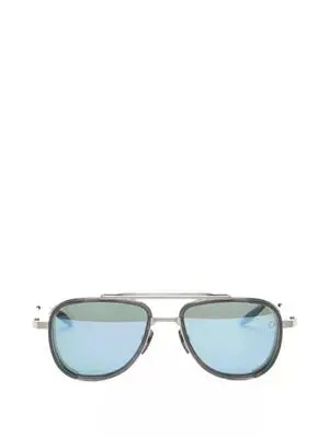 AKONI Pilot-frame Sunglasses - Grey