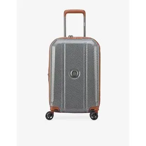 DELSEY Helium Ultimate Cabin Expandable Suitcase 55cm - Silver