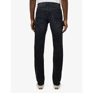 7 For All Mankind Standard Straight-leg Stretch-denim Jeans