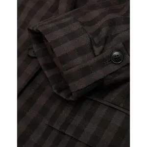 REISS Nolah Checked Wool Blazer