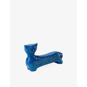 BITOSSI CERAMICHE Miniatura Di Figura Di Gatto Cat Ceramic Ornament