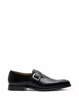 Church's Westbury Polished Leather Monk Shoes - Black