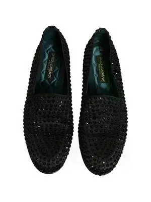 Dolce & Gabbana Rhinestone-embellished Loafers