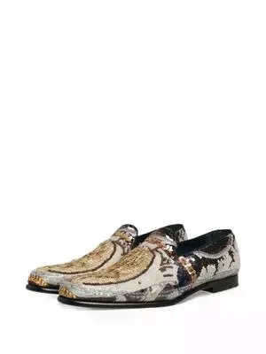 Dolce & Gabbana Sequin-embroidered Loafers