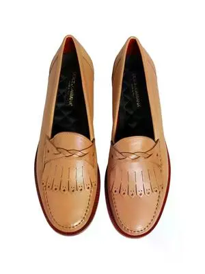 Dolce & Gabbana Fringed Kiltie Loafers