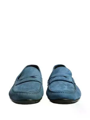 Dolce & Gabbana Grained Leather Driver Loafers