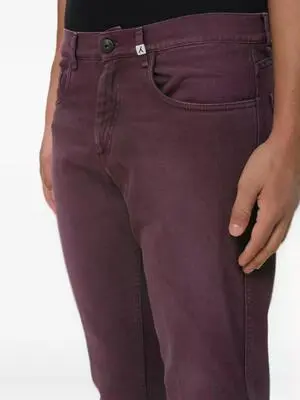 MYTHS Logo-patch Straight-leg Trousers