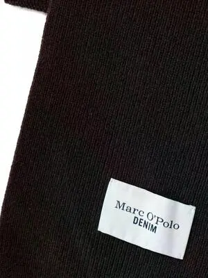 Marc O'polo Logo-patch Scarf - Brown
