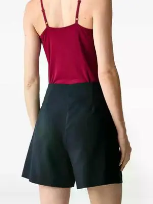 MORGAN Button-embellished Tailored Shorts