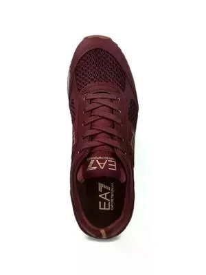 EA7 Mesh-panel Logo-print Sneakers