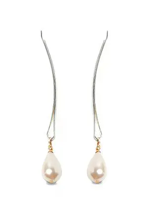BEATRIZ PALACIOS Drop Pearl Hairpins