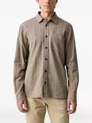 MOS MOSH Tommy Long-sleeved Shirt - Brown
