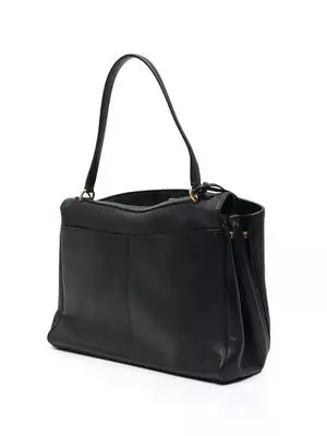 Balenciaga Medium Rodeo Leather Tote Bag - Black