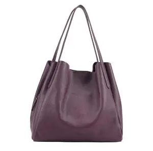 LLOYD BAKER LONDON Lunelle Leather Tote Bag - Red