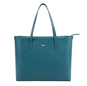 Paul Costelloe Octavia Leather Tote - Blue