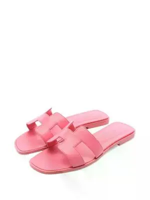 Hermès 2020s Oran Leather Sandals