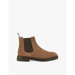 Brunello Cucinelli Tapered Suede Chelsea Boots - Tan