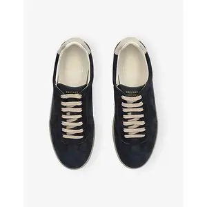 Brunello Cucinelli Panelled Suede Trainers