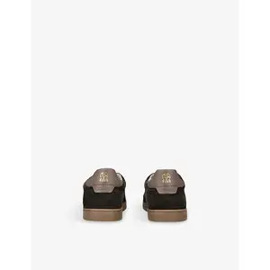 Brunello Cucinelli Panelled Suede Trainers