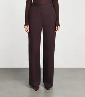 JOSEPH Stretch-gabardine Yukio Trousers