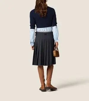Miu Miu Wool-cashmere Cropped Cardigan