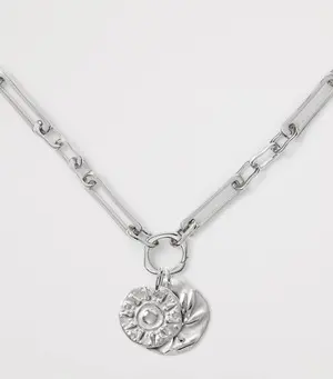 Monica Vinader Sterling Peace Pendant