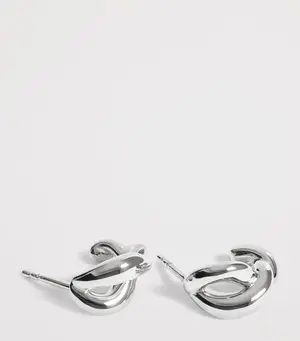 Monica Vinader Sterling Ochre Huggie Earrings