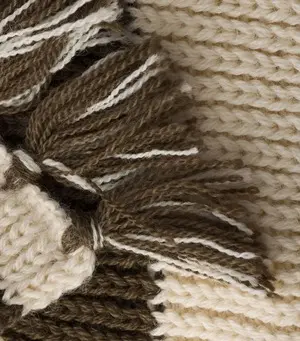 Prada Alpaca Wool Stripe Scarf