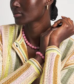 Anni Lu Freshwater Pearl-crystal Hoop Earrings