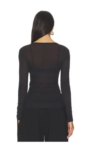 WAO Crew Neck Long Sleeve Tee