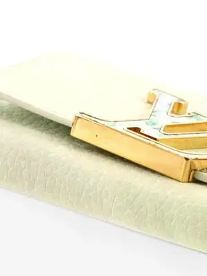 LOUIS VUITTON Capucines Wallet Leather Compact Small Wallets