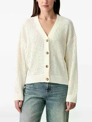 Marc O'polo Pointelle-knit Cardigan - Neutrals