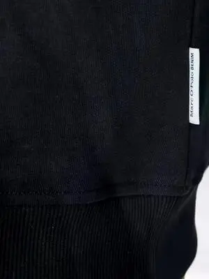 Marc O'polo Quarter-zip Ribbed-trim Cotton Sweatshirt