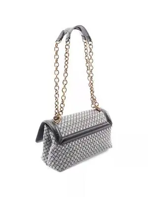 Bottega Veneta 2010s Olympia Intrecciato Shoulder Bag