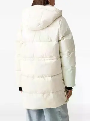 Karl Lagerfeld Logo-print Hooded Puffer Coat