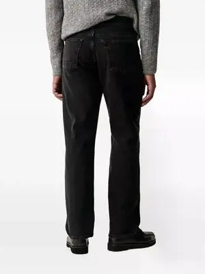 Lindbergh Faded-effect Jeans - Black