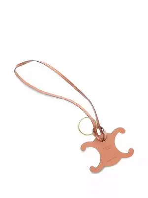Celine 2010s Triomphe Bag Charm - Brown
