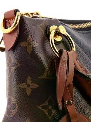 LOUIS VUITTON V Monogram Canvas And Leather Bb Tote Bag
