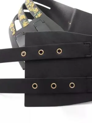 Dior 2010 Cd Logo Flower Belt
