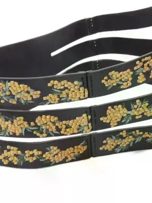 Dior 2010 Cd Logo Flower Belt